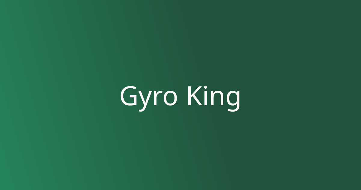 Order Authentic Halal Online | Gyro King - Pickup or Delivery Available